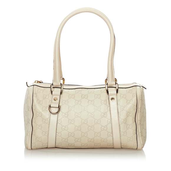 Gucci | Bags | Gucci Ssima Abbey Shoulder Bag White | Poshmark